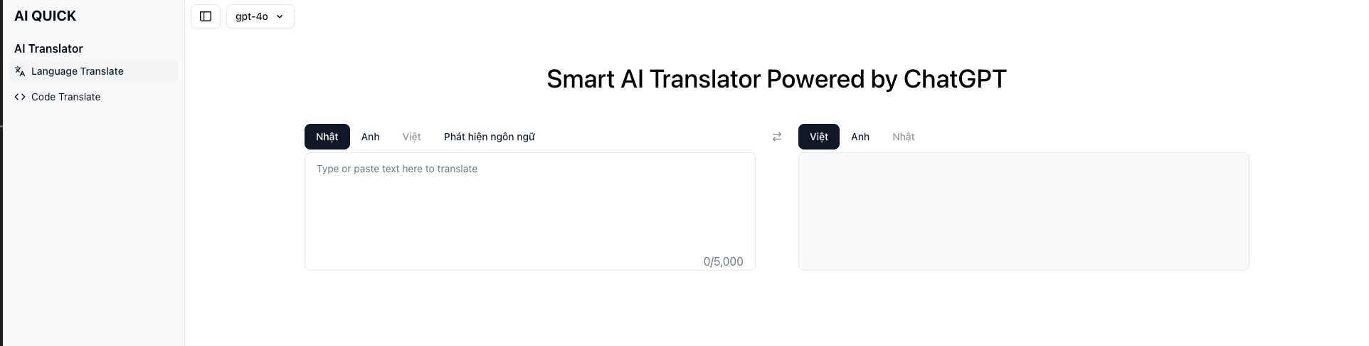 Smart AI Translator | Multi-Language Translation